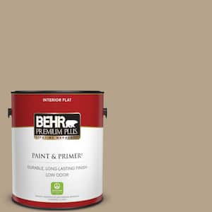 BEHR DYNASTY 8 oz. #ECC-53-2 Wild Rye Matte Stain-Blocking Interior ...