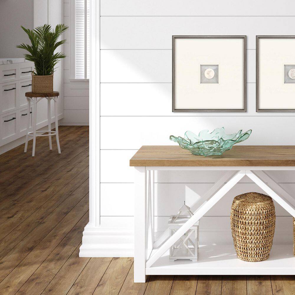 Paragon Inspire Studio 1 Piece Framed Canvas Transfer Coastal Art Print ...