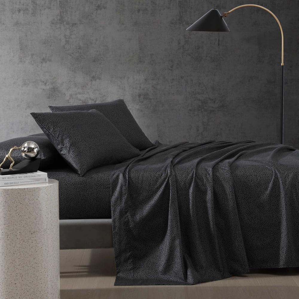 KENNETH COLE NEW YORK Chill Flowers 6-Piece Soft Black/Charcoal ...