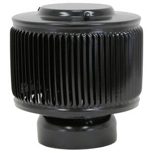 Active Ventilation 3 in. Dia Aura PVC Vent Cap Exhaust with Adapter for ...