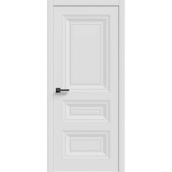 Sartodoors 7233 30 in. x 80 in. Sold Core White Color Wood Interior ...