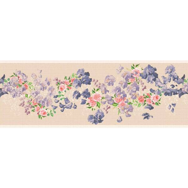 Lavender Wallpaper Border