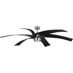 Progress Lighting Belen 60 in. Indoor/Outdoor Integrated LED Brushed ...