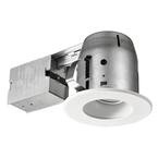 Commercial Electric LED Directional 5 in. White Recessed Kit 91197 ...