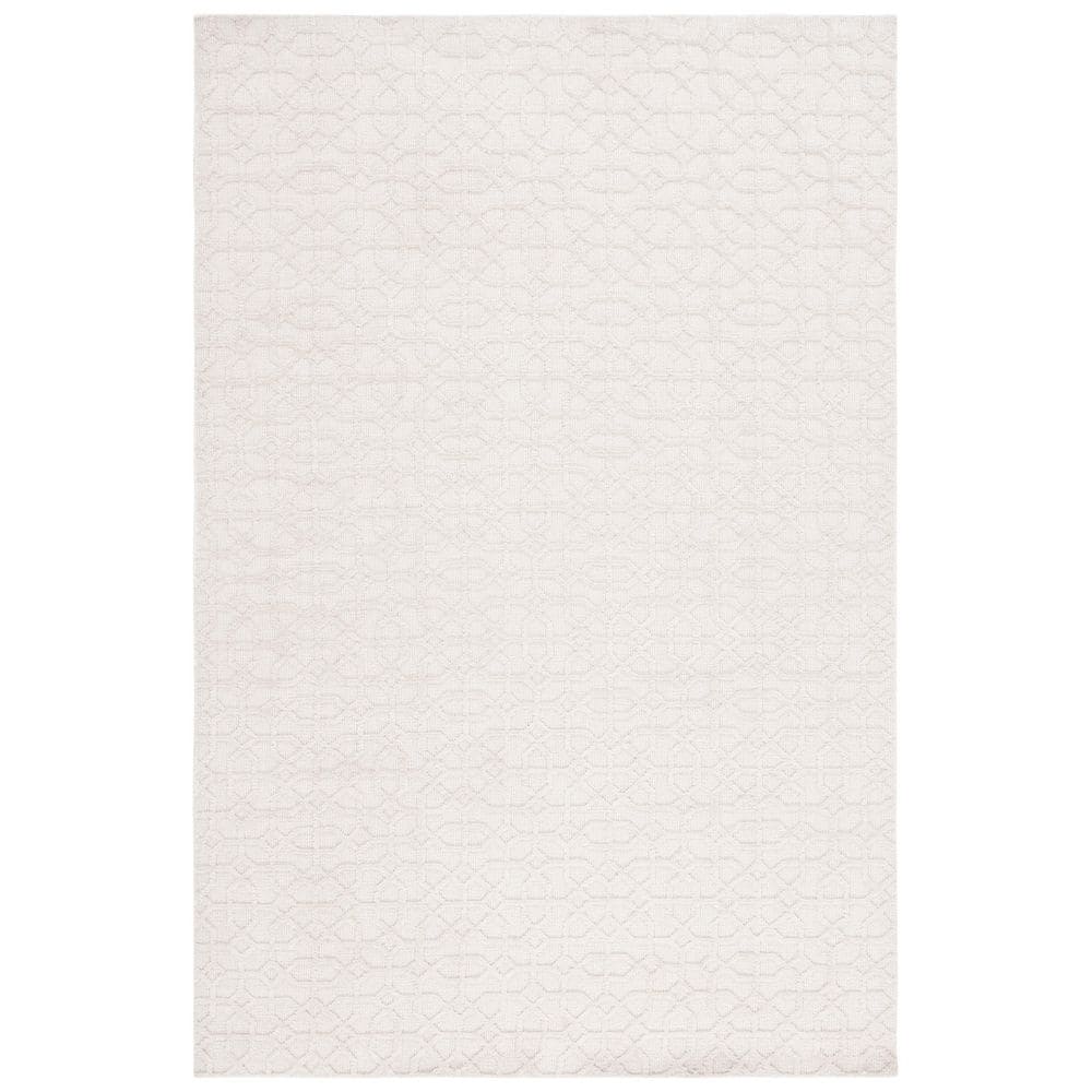 SAFAVIEH Audrey 8 ft. x 10 ft. Ivory Classic Textured Area Rug AUD103A ...