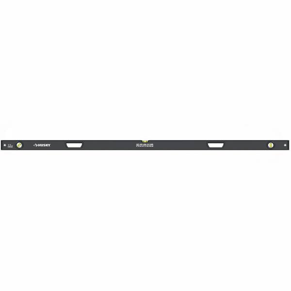 Husky 72 in. Heavy-Duty Magnetic Box Beam Level 903X-42PM-72H - The ...