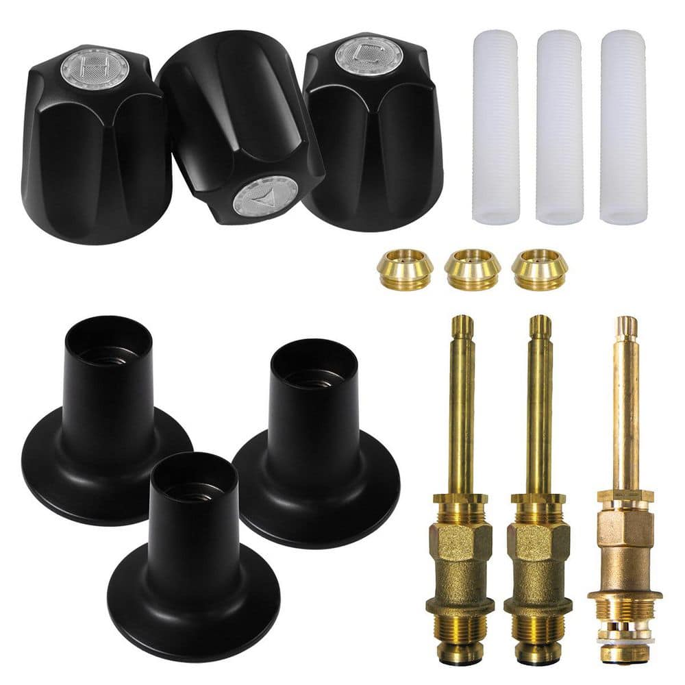 Everbilt 3-Handle Shower Valve Rebuild Kit for Price/Pfister Tub/Shower ...