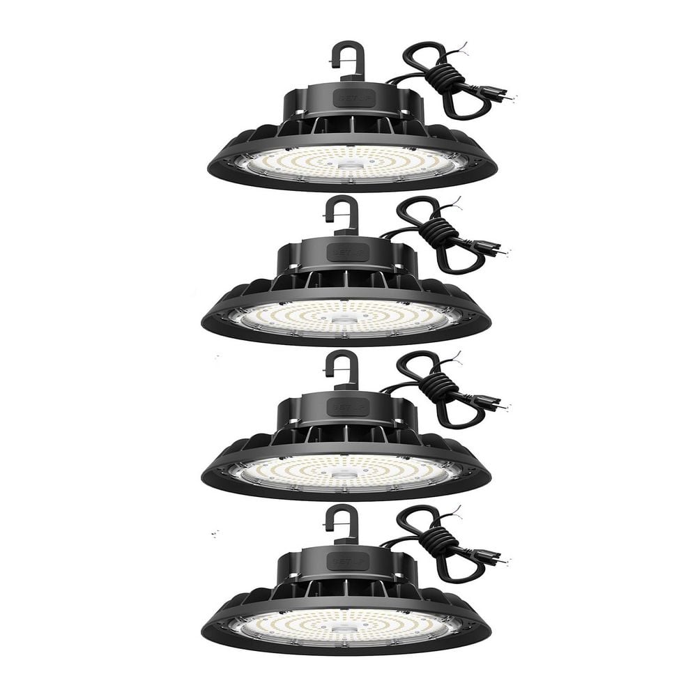 UFO Series 6-Pc High Bay Light 5 ft. 240-Watt Equivalent LED Dimmable ...