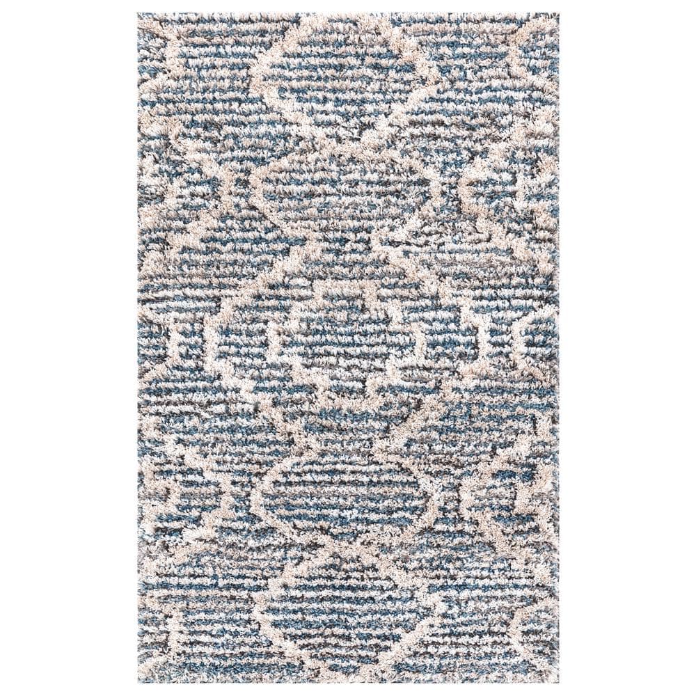 Concord Global Trading Serenity Blue 3 ft. x 4 ft. Traditional Area Rug ...