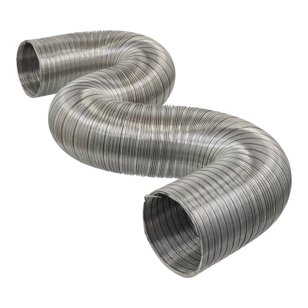 Everbilt 7 in. x 8 ft. Semi-Rigid Flexible Aluminum Duct FXH0006 - The ...