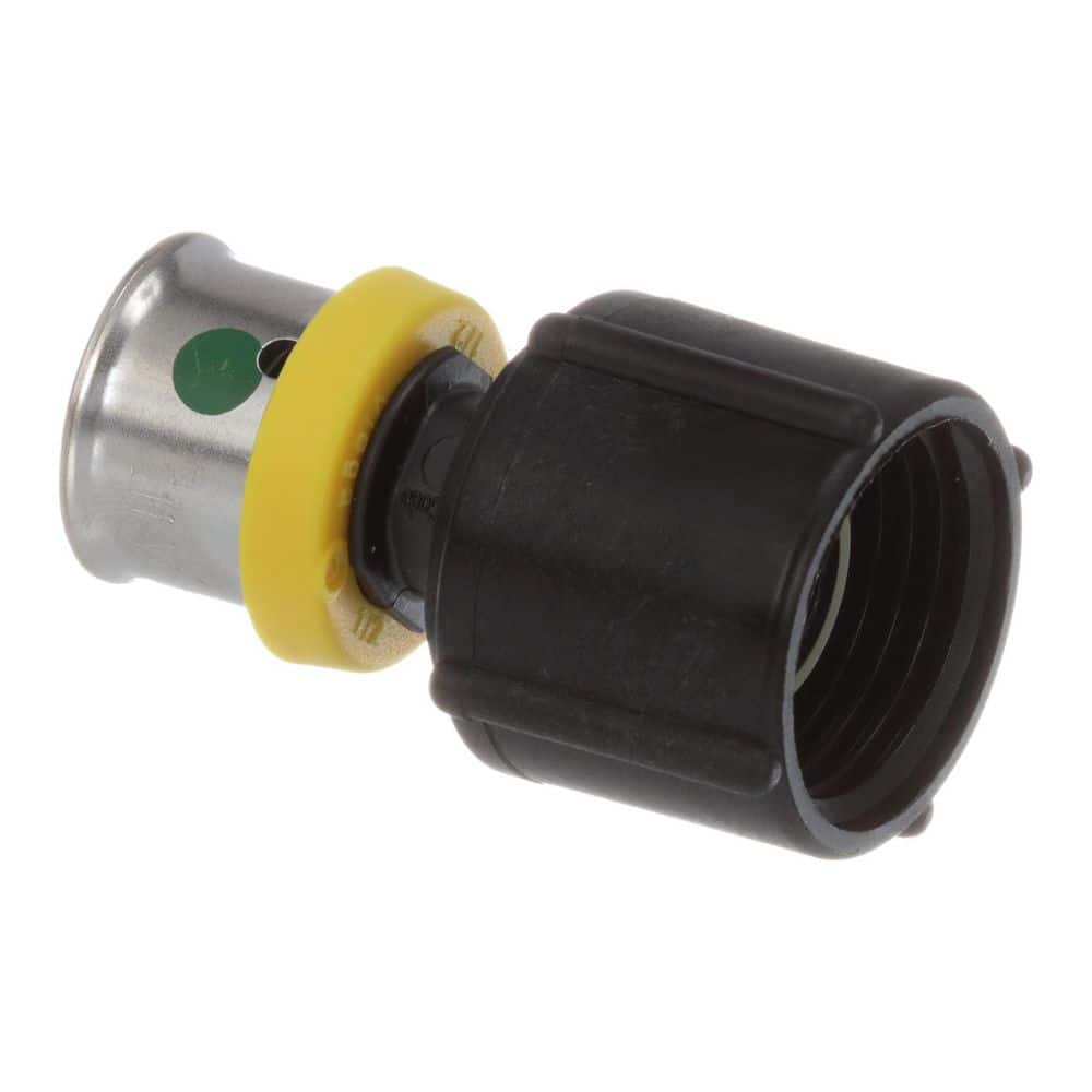 Viega PureFlow 1/2 in. x 1/2 in. Press Polymer Lavatory Adapter (10 ...