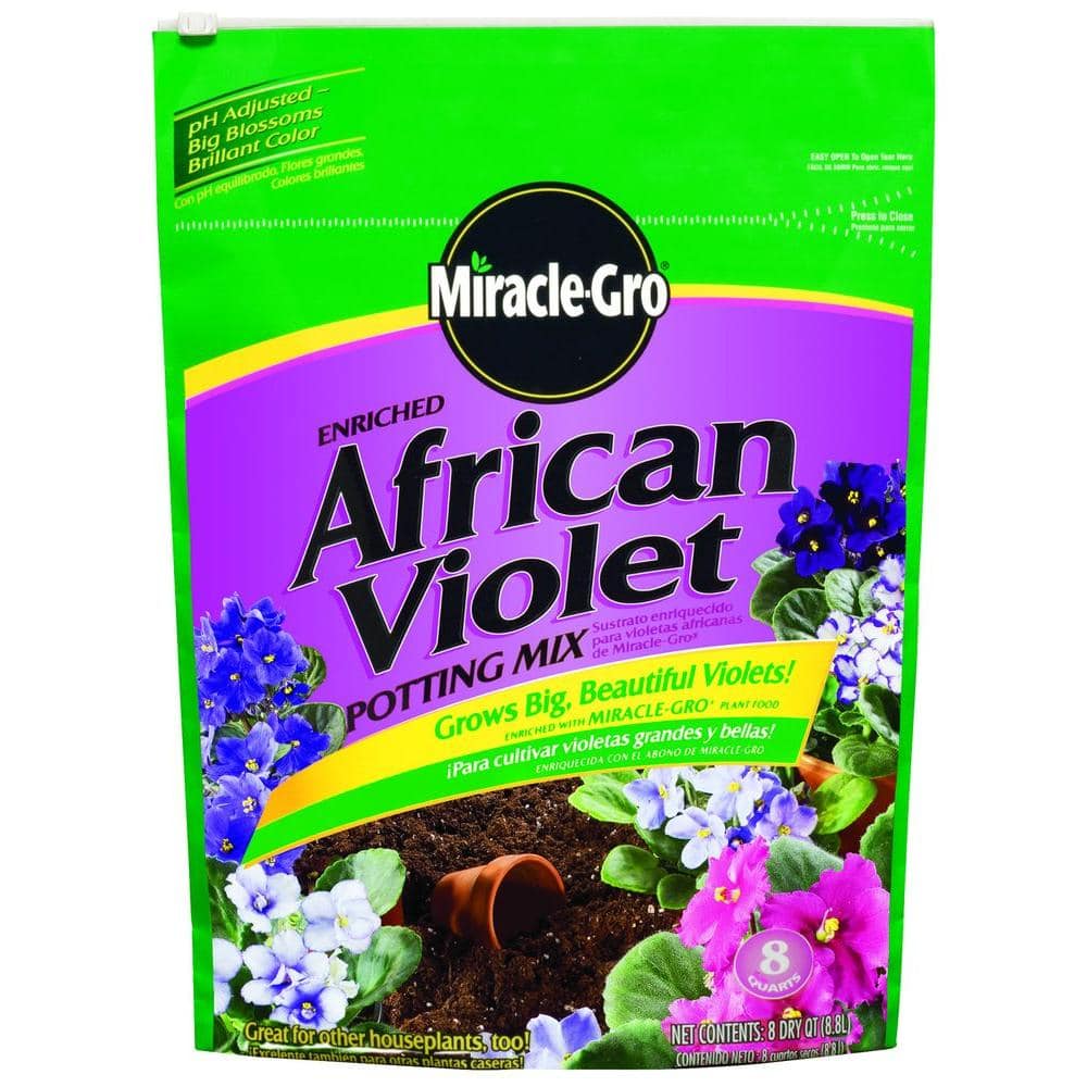 Miracle-Gro African Violet Potting Mix 72678300 - The Home Depot