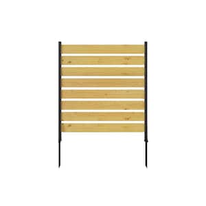 Enclo Privacy Screens Premium 47 in. H x 48 in. W Cedar Wood Decorative ...
