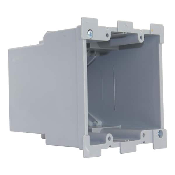 Cantex Old Work 2-Gang 34 cu. in. Heavy Wall Electrical Outlet Box and ...