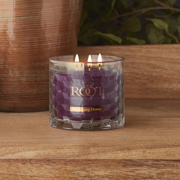 ROOT CANDLES 3 Wick Honeycomb Blackberry Honey Scented Jar Candle ...