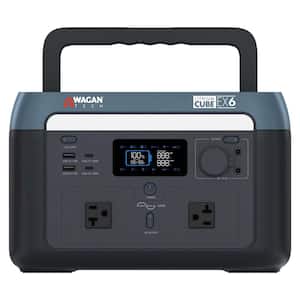 BLUETTI 1000-Watt Continuous/1500W Peak Output Power Station AC70 Push ...