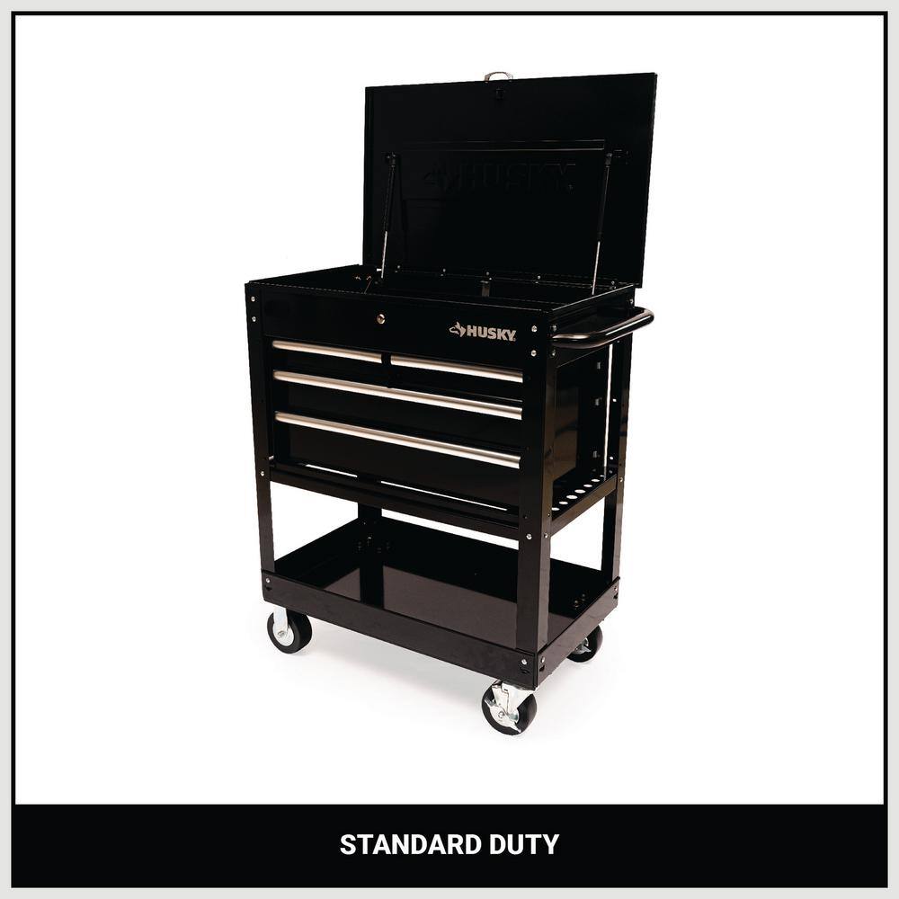 Husky 4 drawer tool cart store