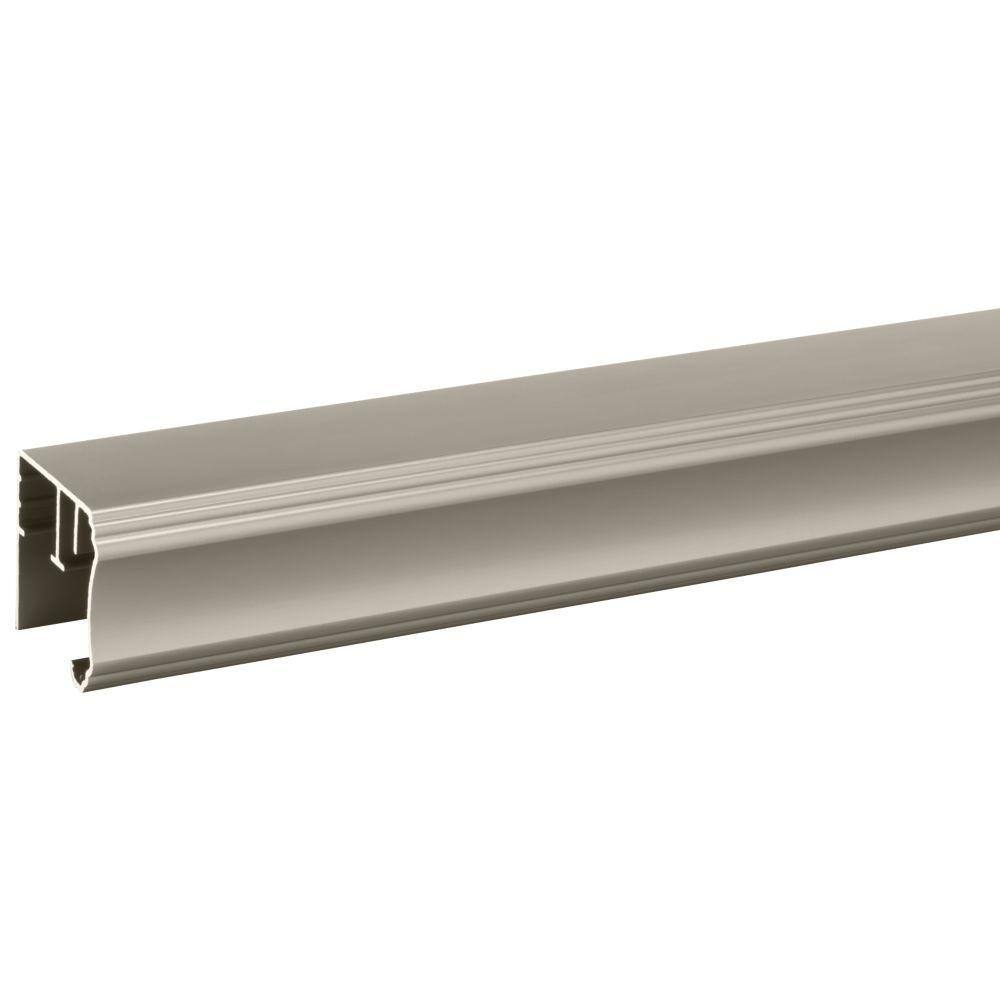 Delta 31 in. Semi-Frameless Traditional Pivot Shower Door Track ...