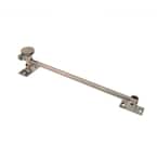 idh by St. Simons 12 in. Matte Black Solid Brass Single-Arm casement ...