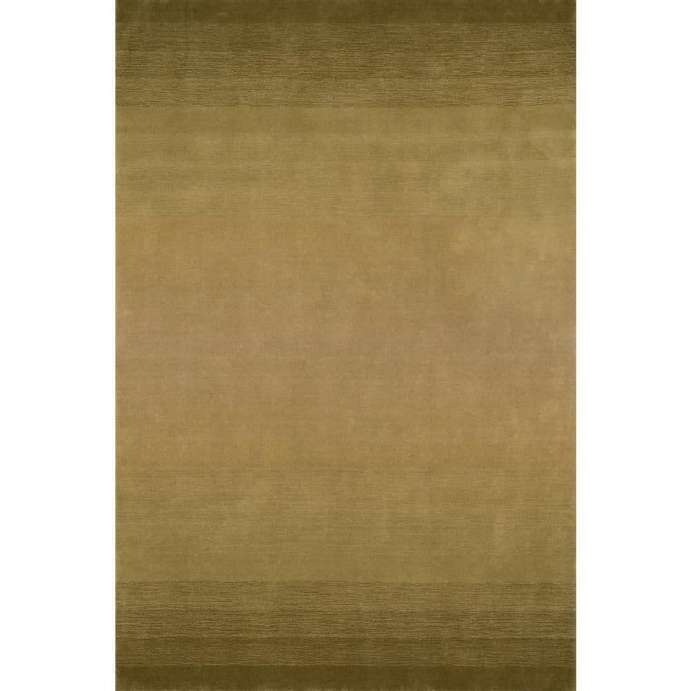RUGS USA Padma Lakshmi X Rugs Ombre Hand Loomed Gradient Wool Olive ...