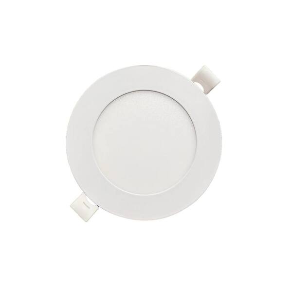 Plywell 6 in. IC Rated Dimmable Indoor LED Recessed Light Kit (7-Pack ...