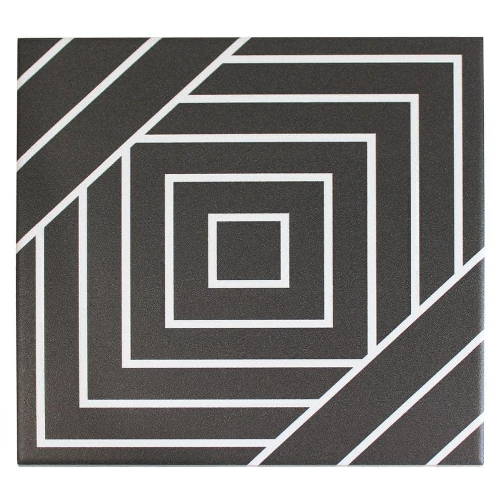 Ivy Hill Tile Script Line Negative 7.87 in. x 0.33 in. Matte Porcelain ...