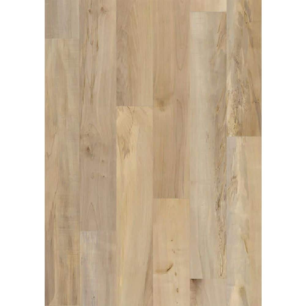 Lifeproof Mill Creek Maple 9.44 in W x 47.64 in L Waterproof Hybrid ...