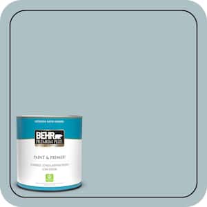 BEHR DYNASTY 1 gal. #PPU13-14 Ozone One-Coat Hide Satin Enamel Interior ...