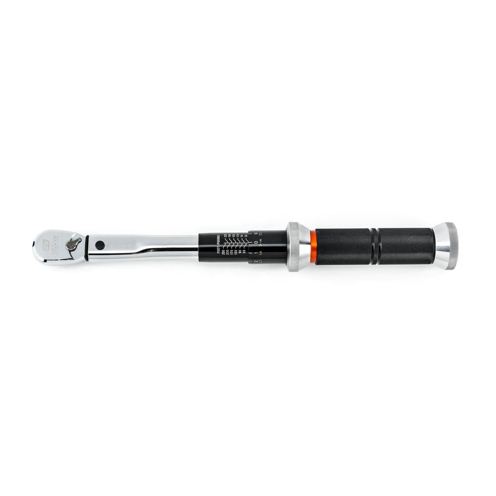 GEARWRENCH 3/8 in. Drive 120 XP 30-250 in./lbs. Micrometer Torque ...
