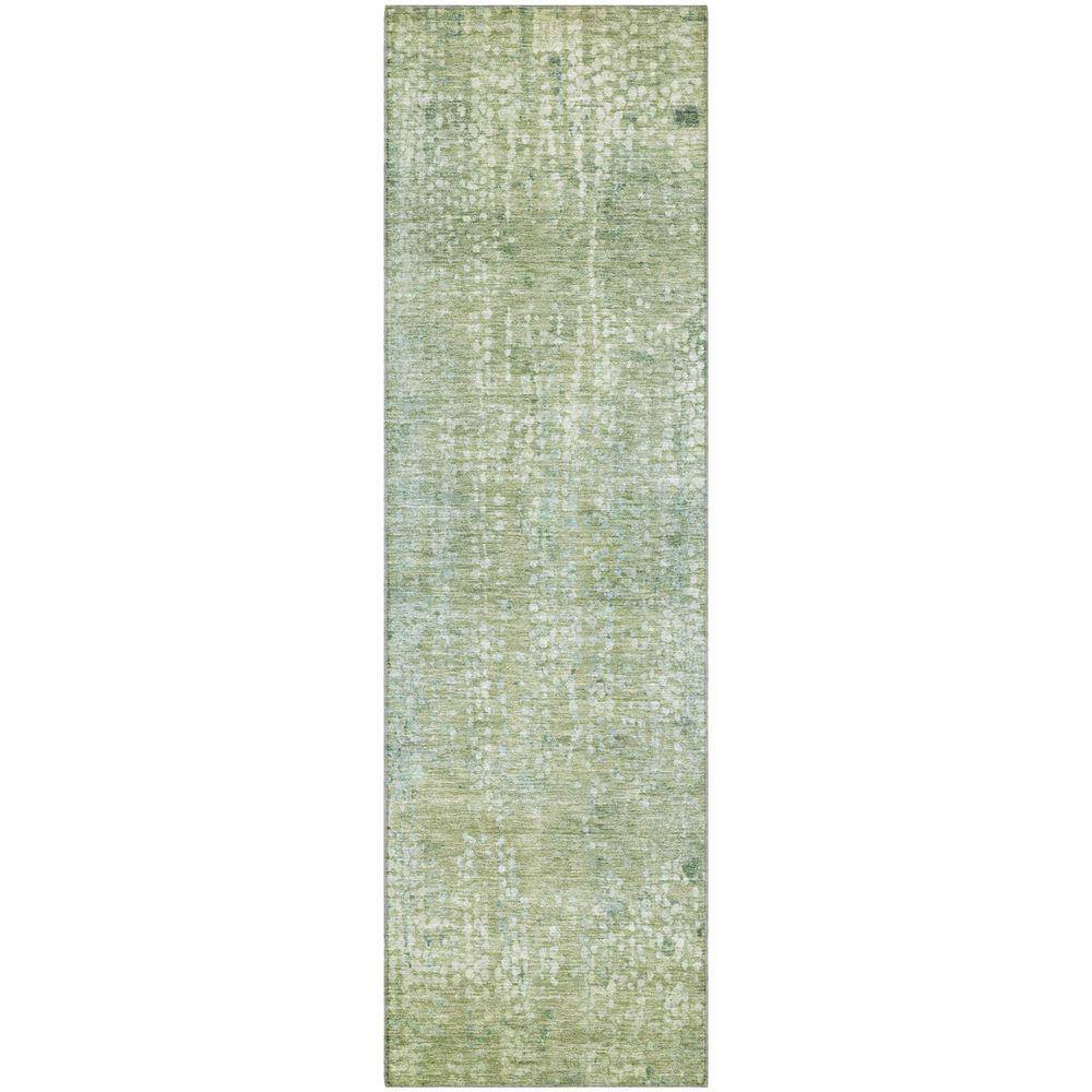Addison Rugs Mayfield Premium Machine Washable Abstract AMF2087 Green 2 ...