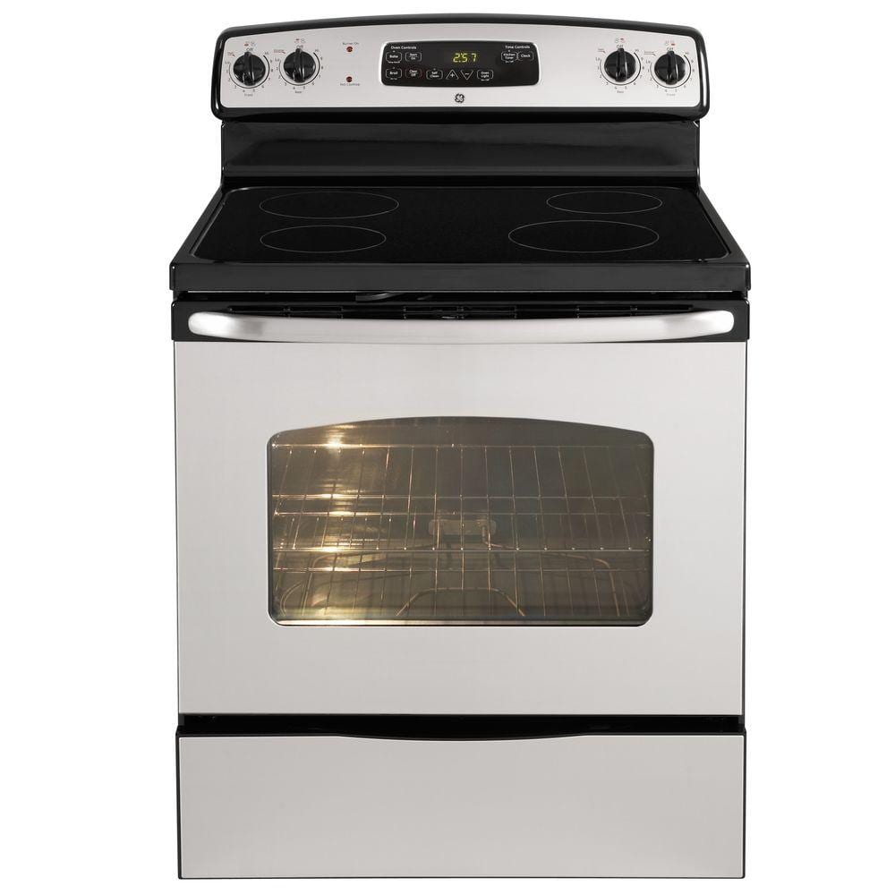 Reviews for GE CleanDesign 5.3 cu. ft. Electric Range with Self ...