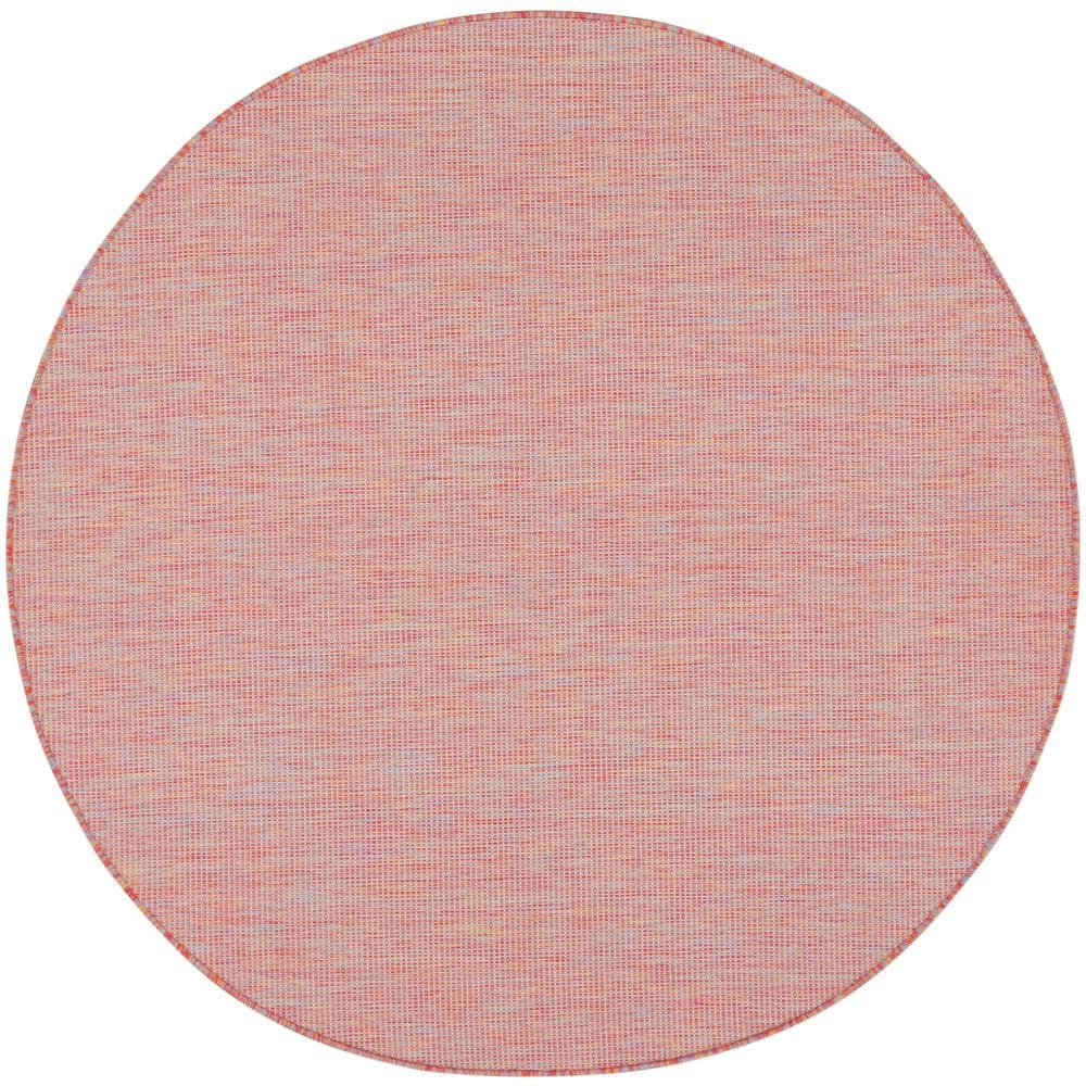 Nourison Positano Rainbow 6 ft. x 6 ft. Solid Contemporary Indoor ...