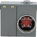 Square D 200 Amp Ringless Overhead or Underground Steel Meter Socket ...