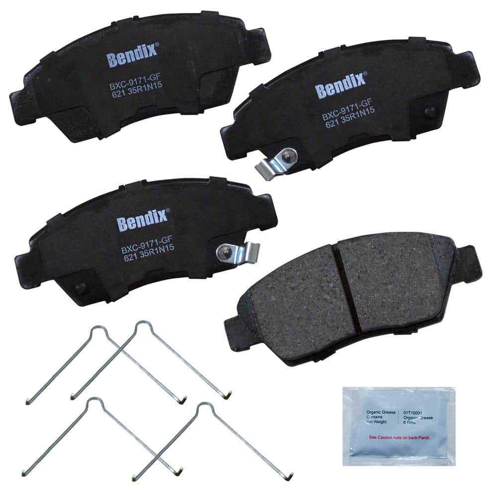 Bendix Premium Copper Free Disc Brake Pad Set CFC621 - The Home Depot