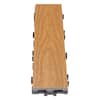 NewTechWood UltraShield Naturale 3 in. x 1 ft. Quick Composite Single ...