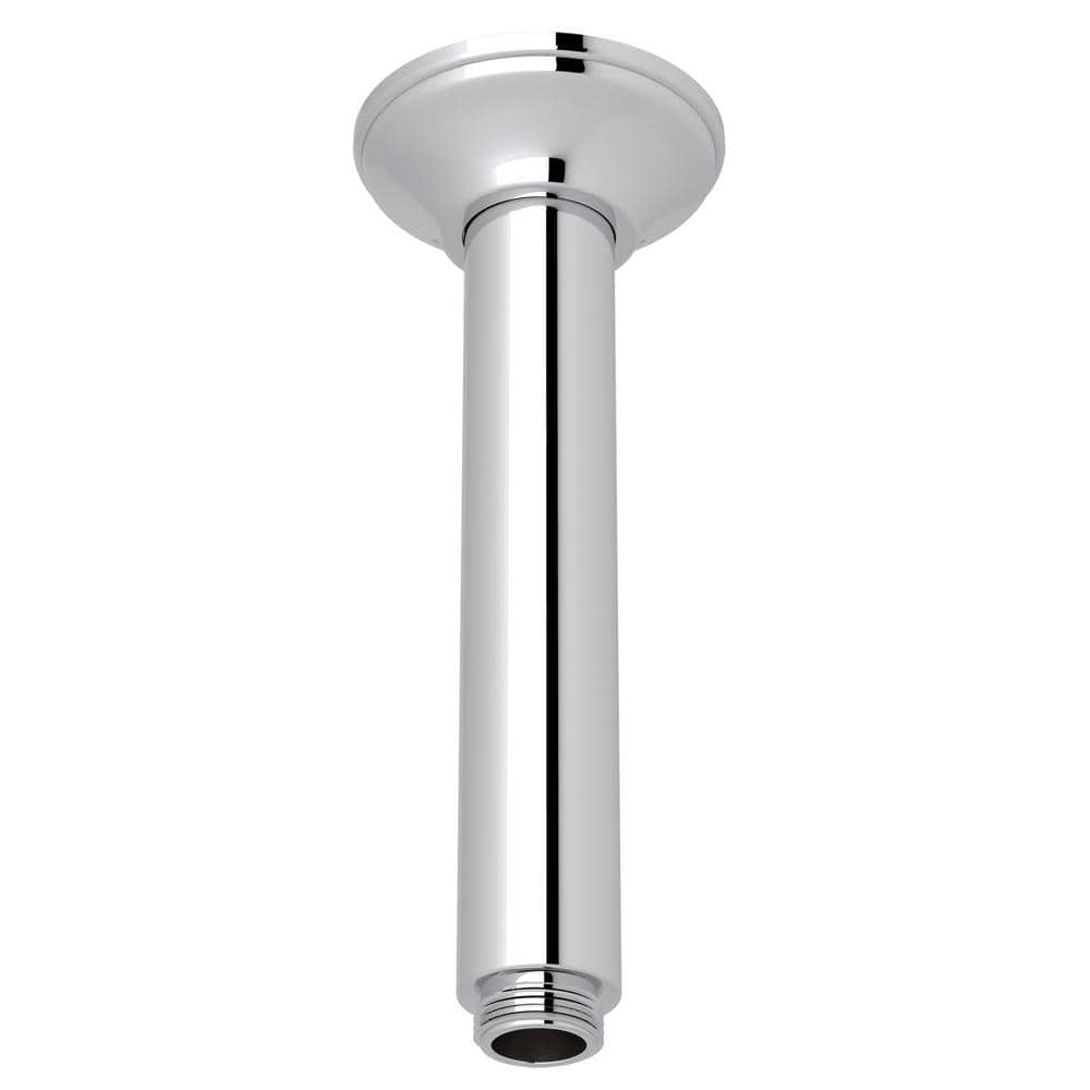 ROHL 9.25 in. Shower Arm, Polished Chrome 1505/6APC - The Home Depot