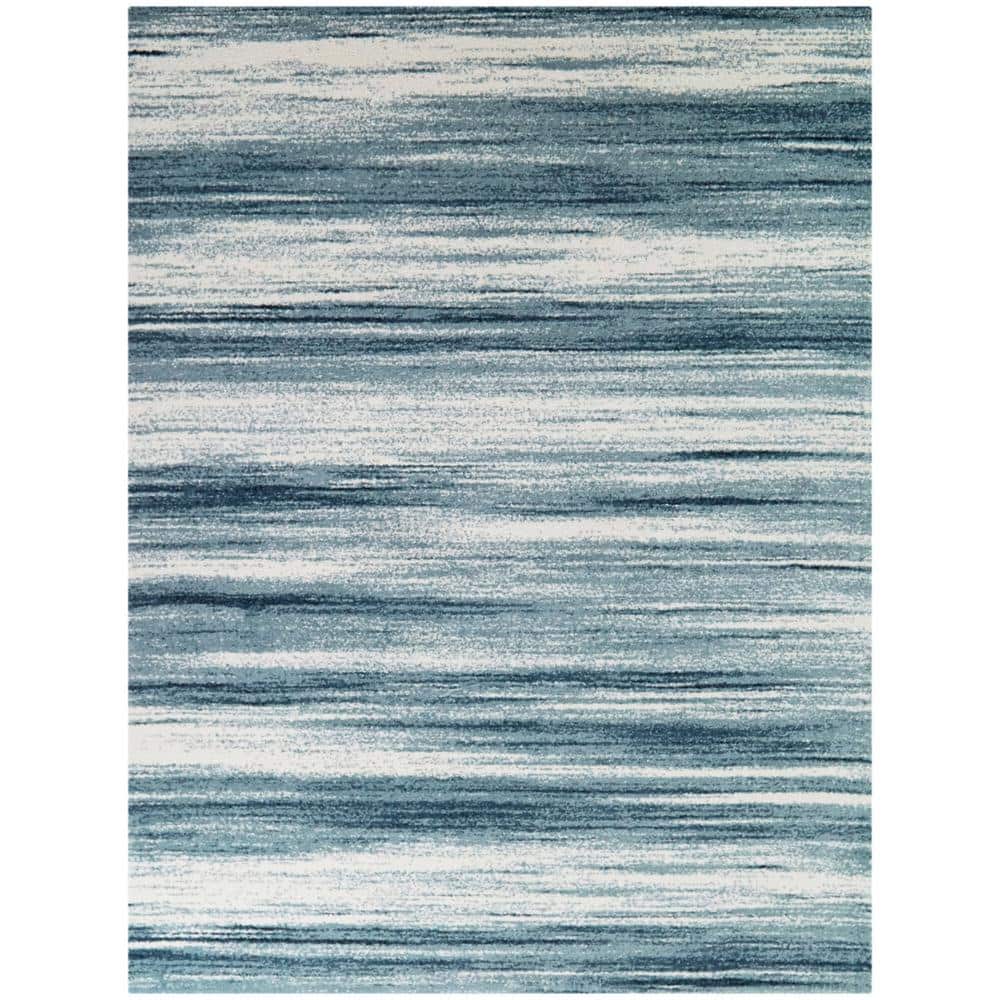 BALTA Yelena Blue 8 ft. x 10 ft. Abstract Area Rug 3110923 - The Home Depot