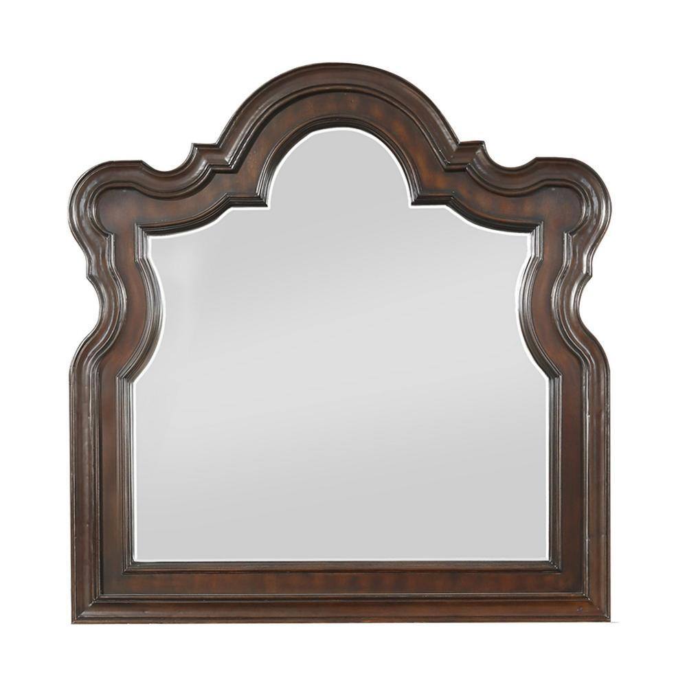Benjara 2 in. x 49 in. Novelty Wooden Frame Brown and Silver Wall ...