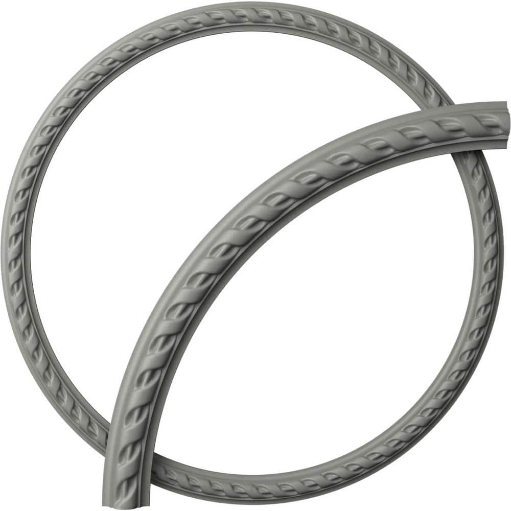 Ekena Millwork 26-3/4 in. Medway Ceiling Ring (1/4 of Complete Circle ...