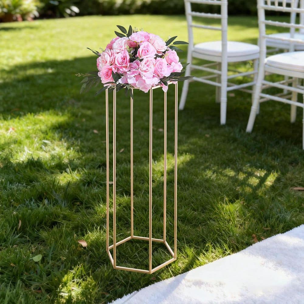 VEVOR Wedding Flower Stand, 10PCS 31.5-in. Column Flower Stand, Floral ...