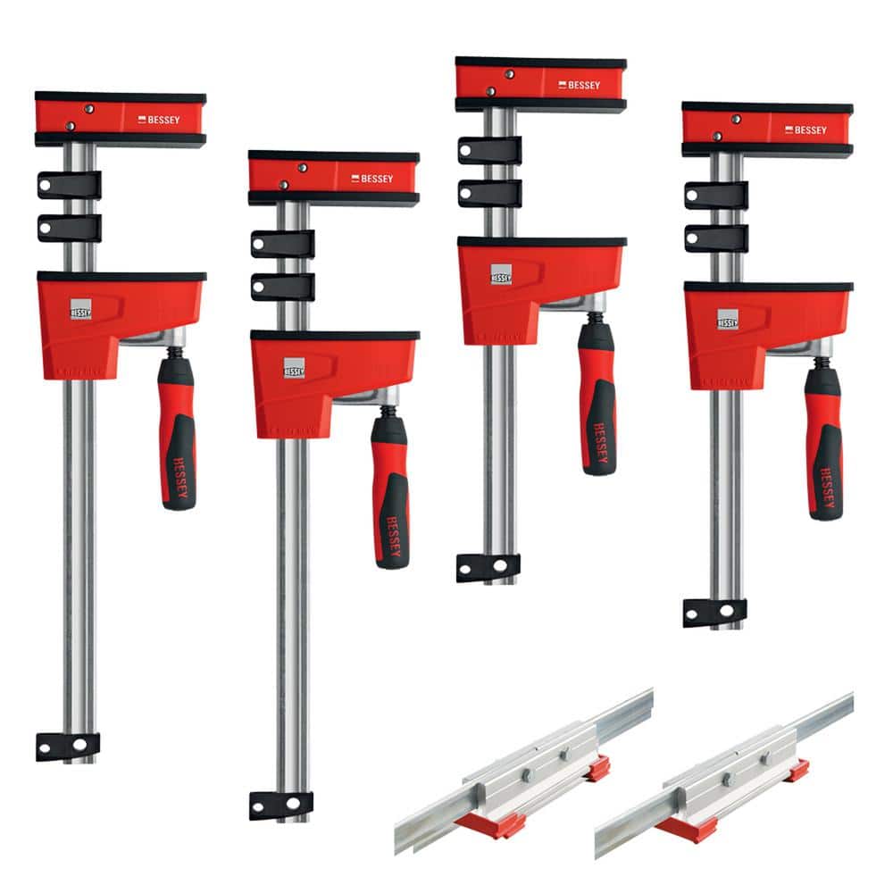 BESSEY Extender Kit Containing 2 Each of KRE3.524 KRE3.540 and KBX20 ...