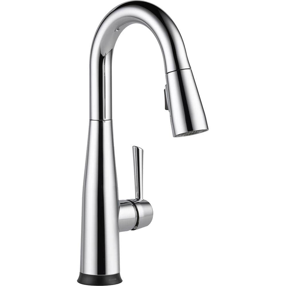 Delta Essa Touch2O Technology Single Handlebar Faucet in Chrome with ...