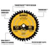 DEWALT 7-1/4 in. 40-Tooth Circular Saw Blade DWA171440 - The Home Depot