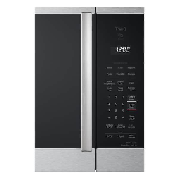 LG 1.8 cu. ft. 30 in. W Smart Over the Range Microwave Oven w ...