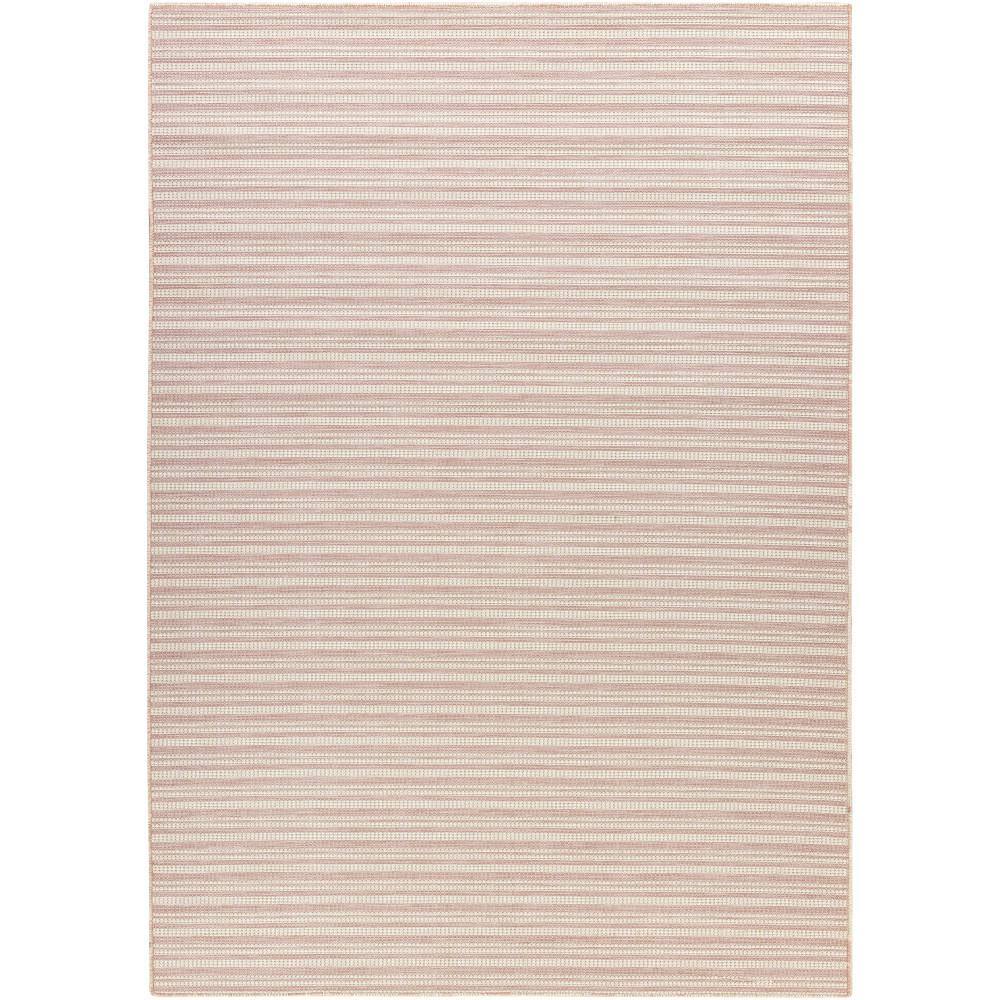Artistic Weavers Hampton Pink/cream Stripes 9 ft. x 12 ft. Indoor ...