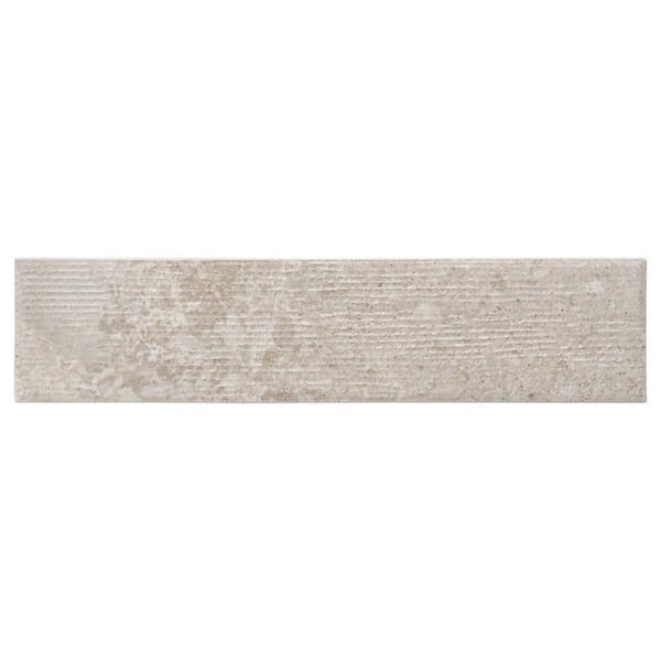 ANDOVA Flexa Tuff 3 in. x 12 in. Matte Textured Porcelain Concrete Look ...