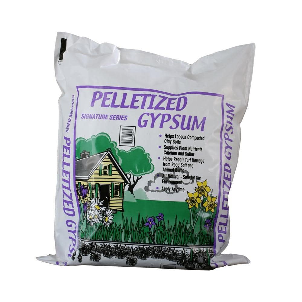 Central Garden and Pet Signature Series 40 lb. Pelletized-Gypsum Lawn ...