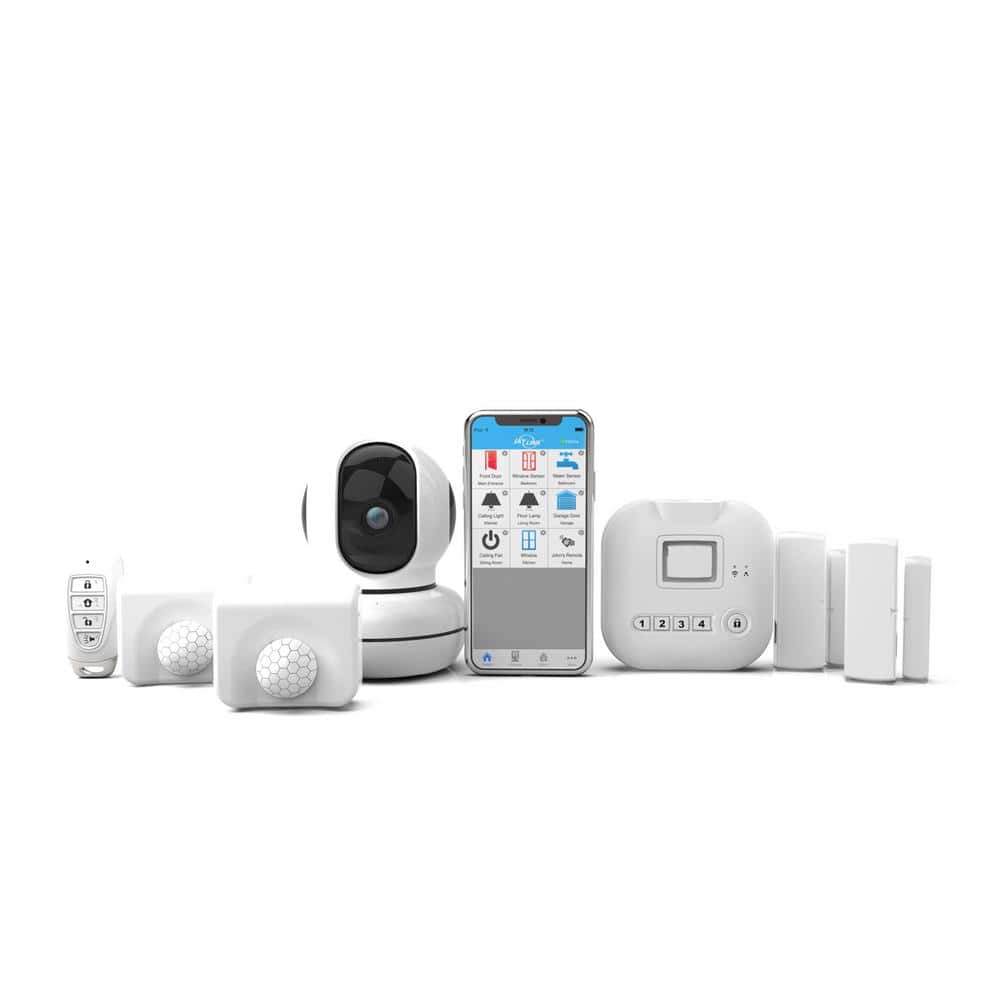 SkyLink Wireless Alarm, Camera Deluxe Security System - Echo Alexa ...