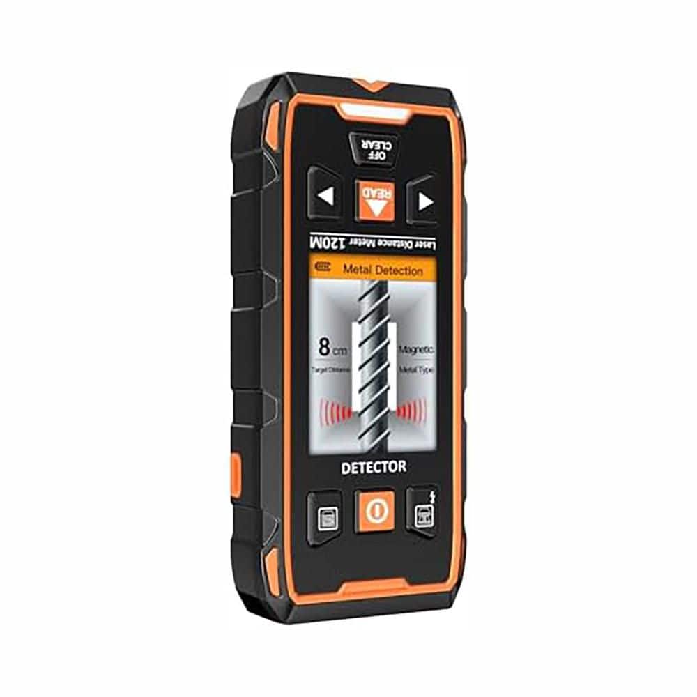 Stud Finder Wall Scanner with HD LCD Display and Intelligent Chip for Wood AC Wire Metal Studs ...