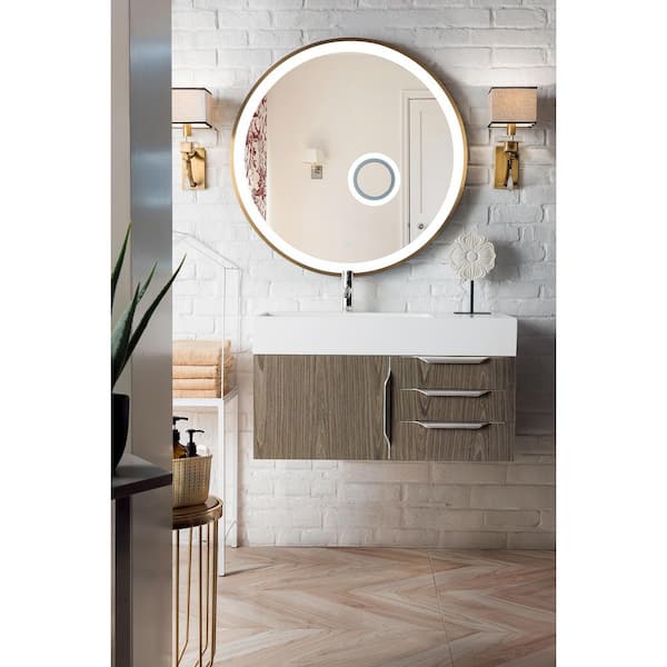 James Martin Vanities Columbia 35.5 in. W x 18.8 in. D x 14.3 in. H ...